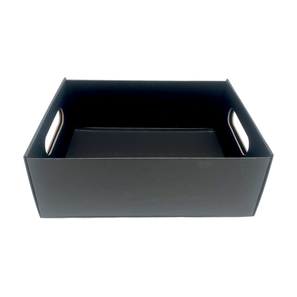 Cutie ladă cu mânere - negru – CraftUp