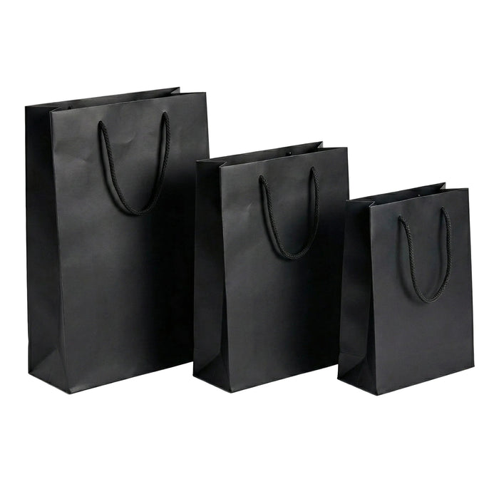 Pungi cadou negru mat - Ambalaje elegante pentru afaceri – CraftUp